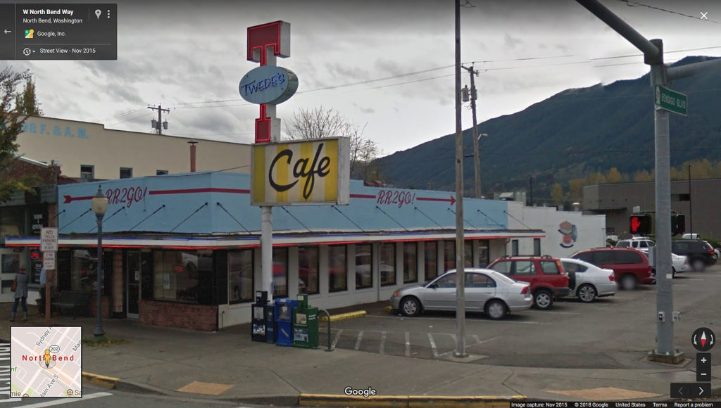 Setting the Stage - Double R Diner Exterior | TWIN PEAKS BLOG
