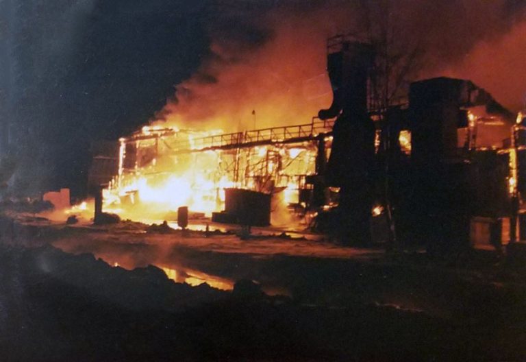 Twin Peaks Location - Morning After The Mill Fire | TWIN PEAKS BLOG